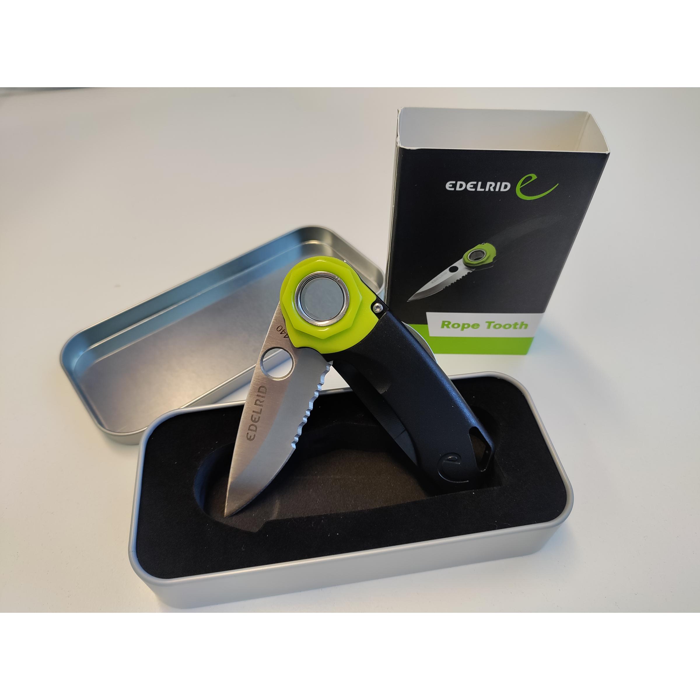 Rope Tooth kääntöveitsi | Safety